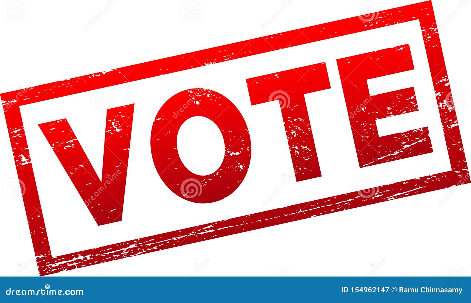 Vote stamp stock vector. Illustration of business, democrats - 154962147