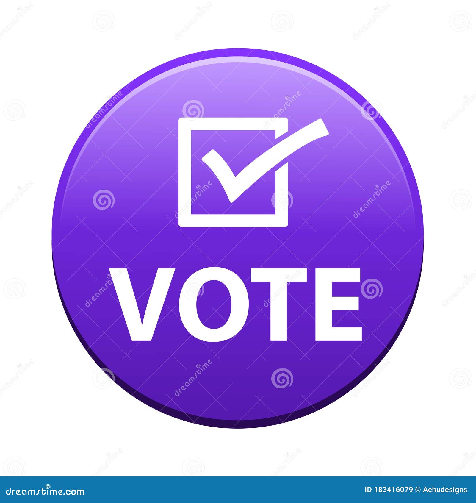 Vote button stock vector. Illustration of arrow, communication - 183416079