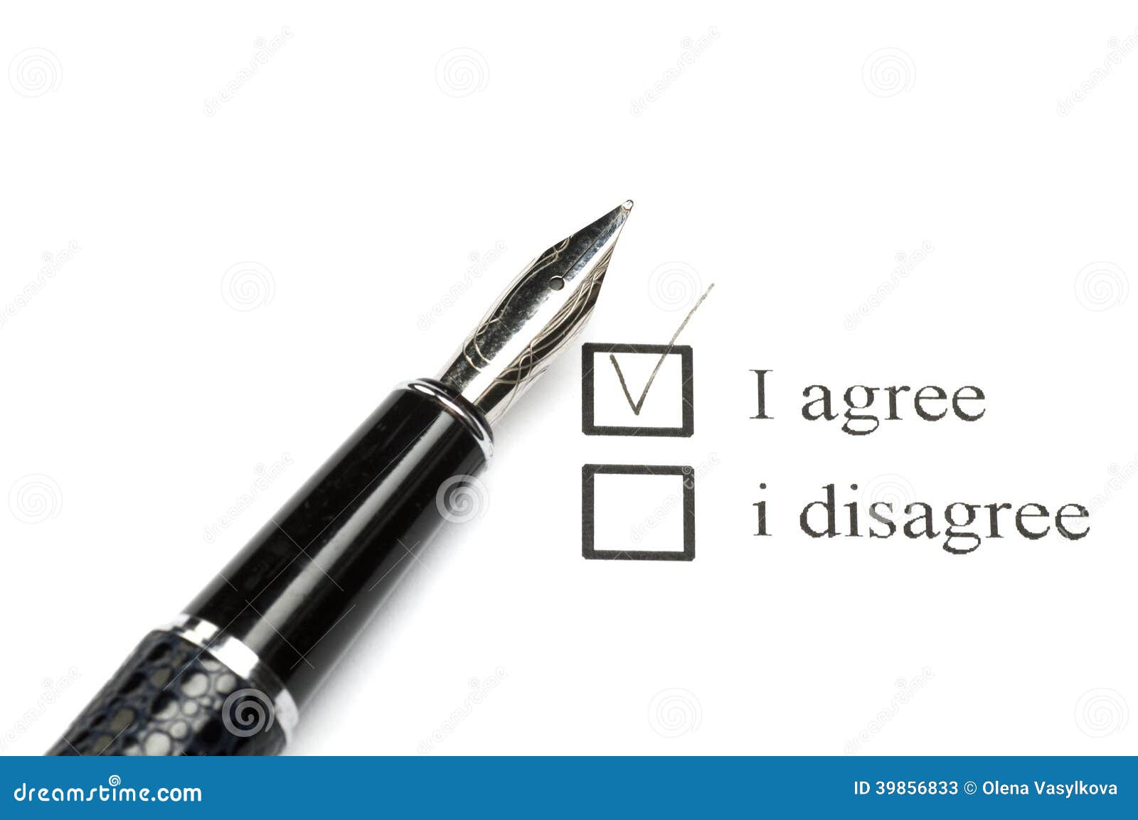 Agree Check Box Royalty-Free Stock Photography | CartoonDealer.com ...