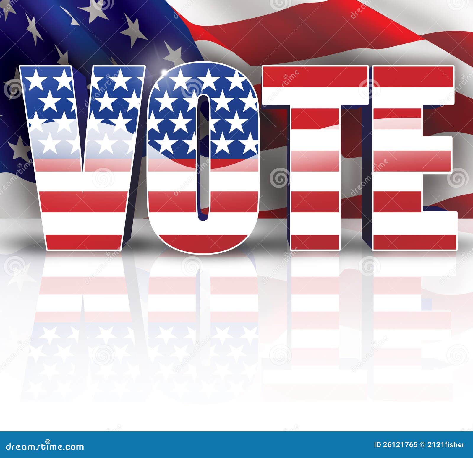 Vote Banner stock illustration. Illustration of party - 26121765