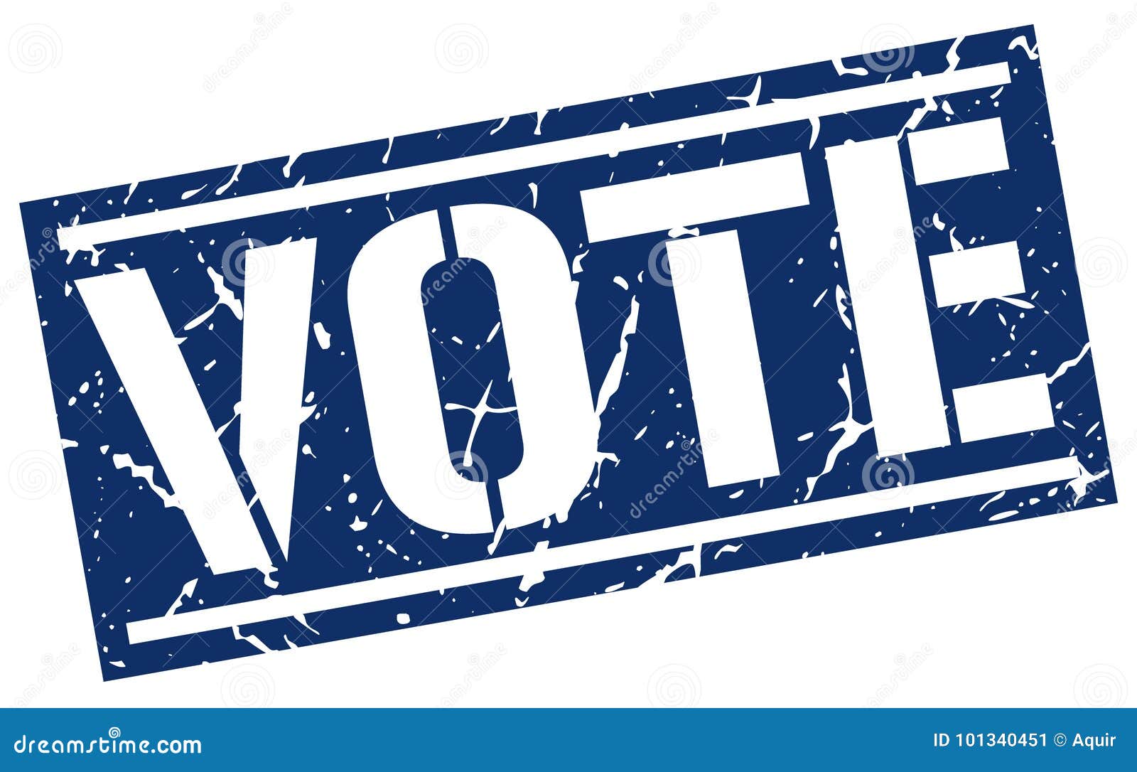 Vote square grunge stamp stock vector. Illustration of vintage - 101340451