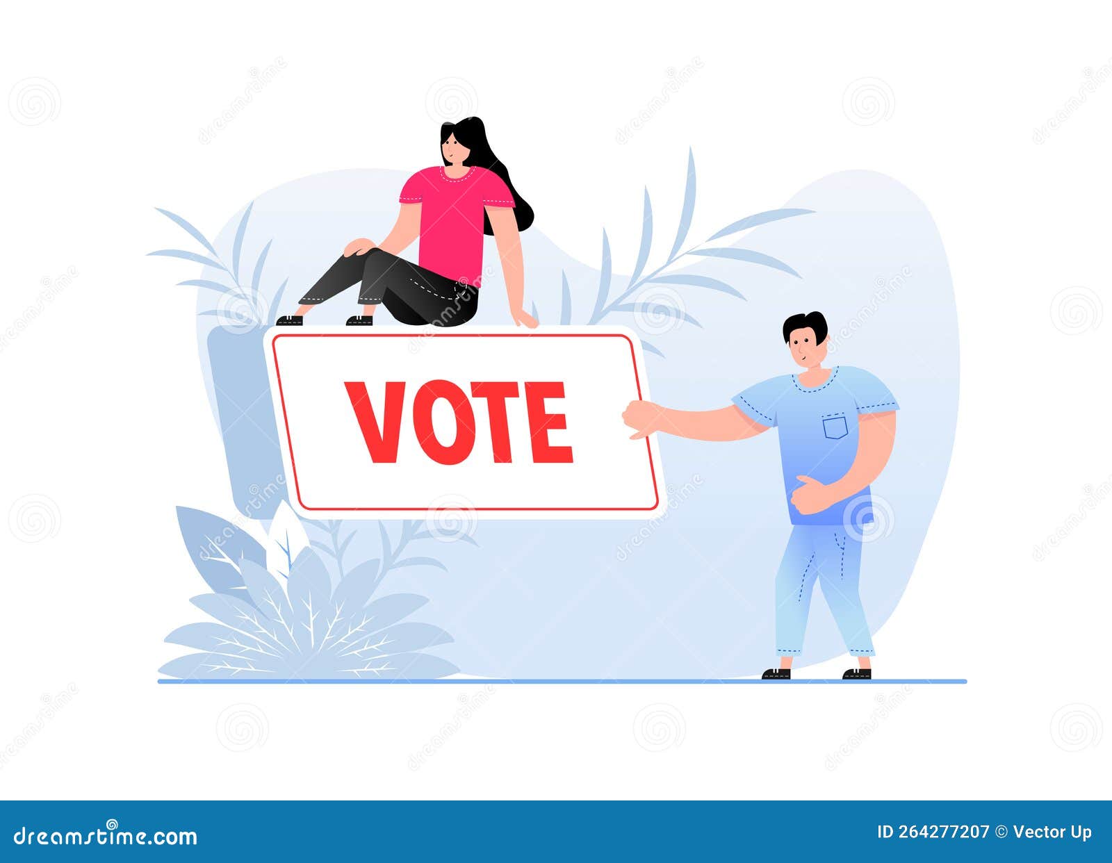 Vote Button with Cursor. Pointer Click. Vector Web Button. Stock Vector ...