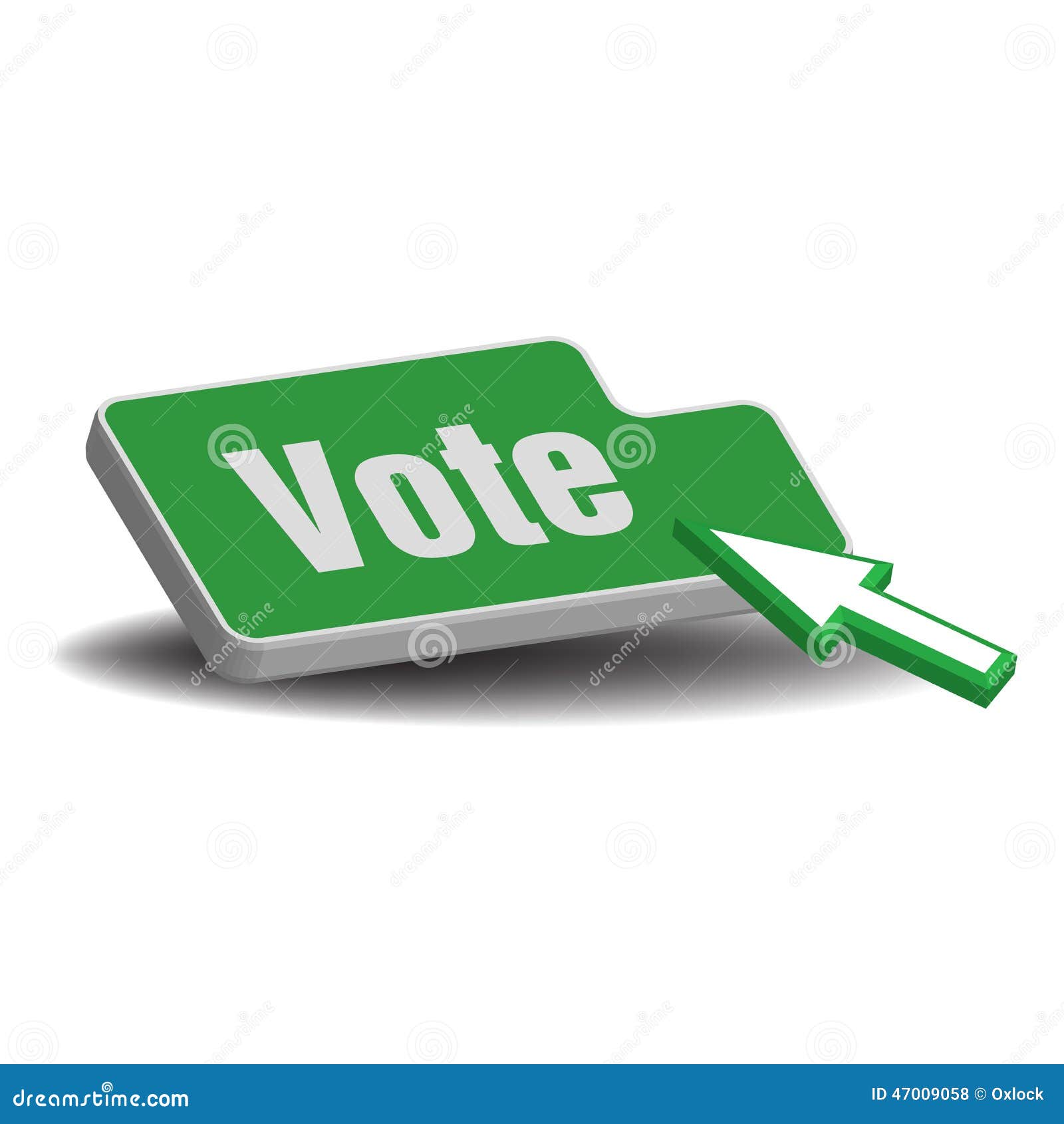 Vote button stock vector. Illustration of government - 47009058