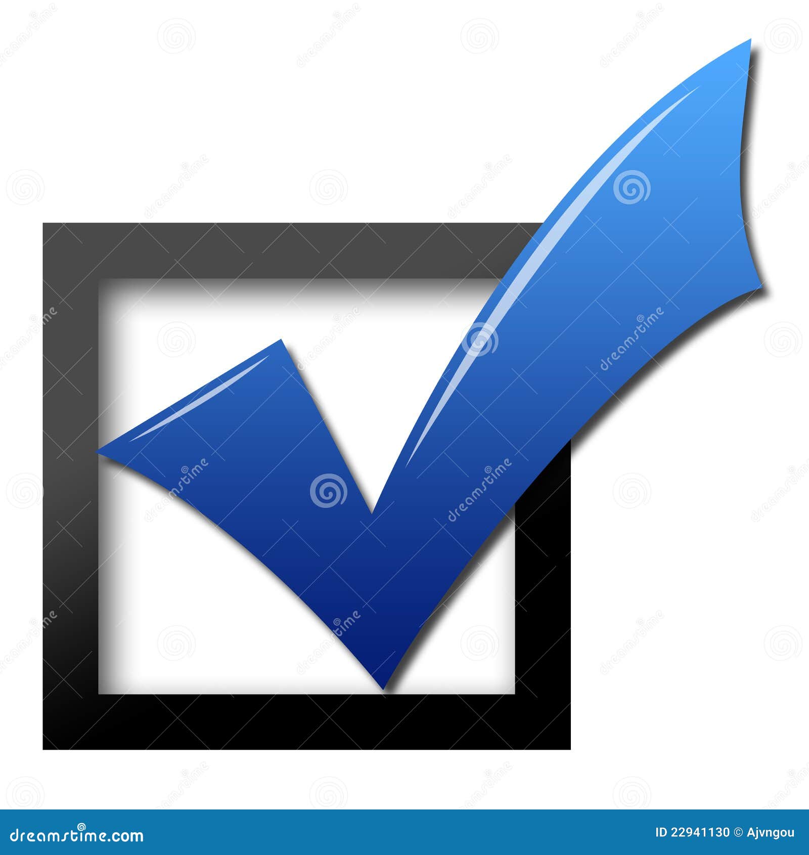 Vote check stock illustration. Illustration of generated - 22941130