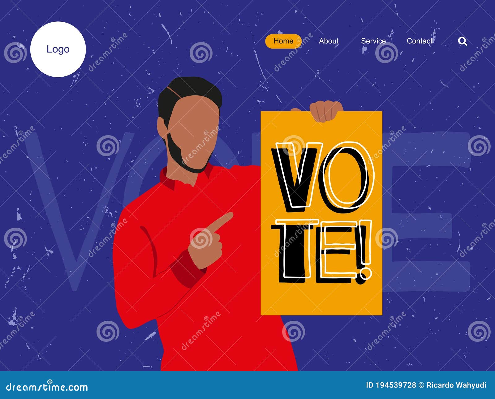 Online Voting App, E-voting, Internet Election System Concepts with ...