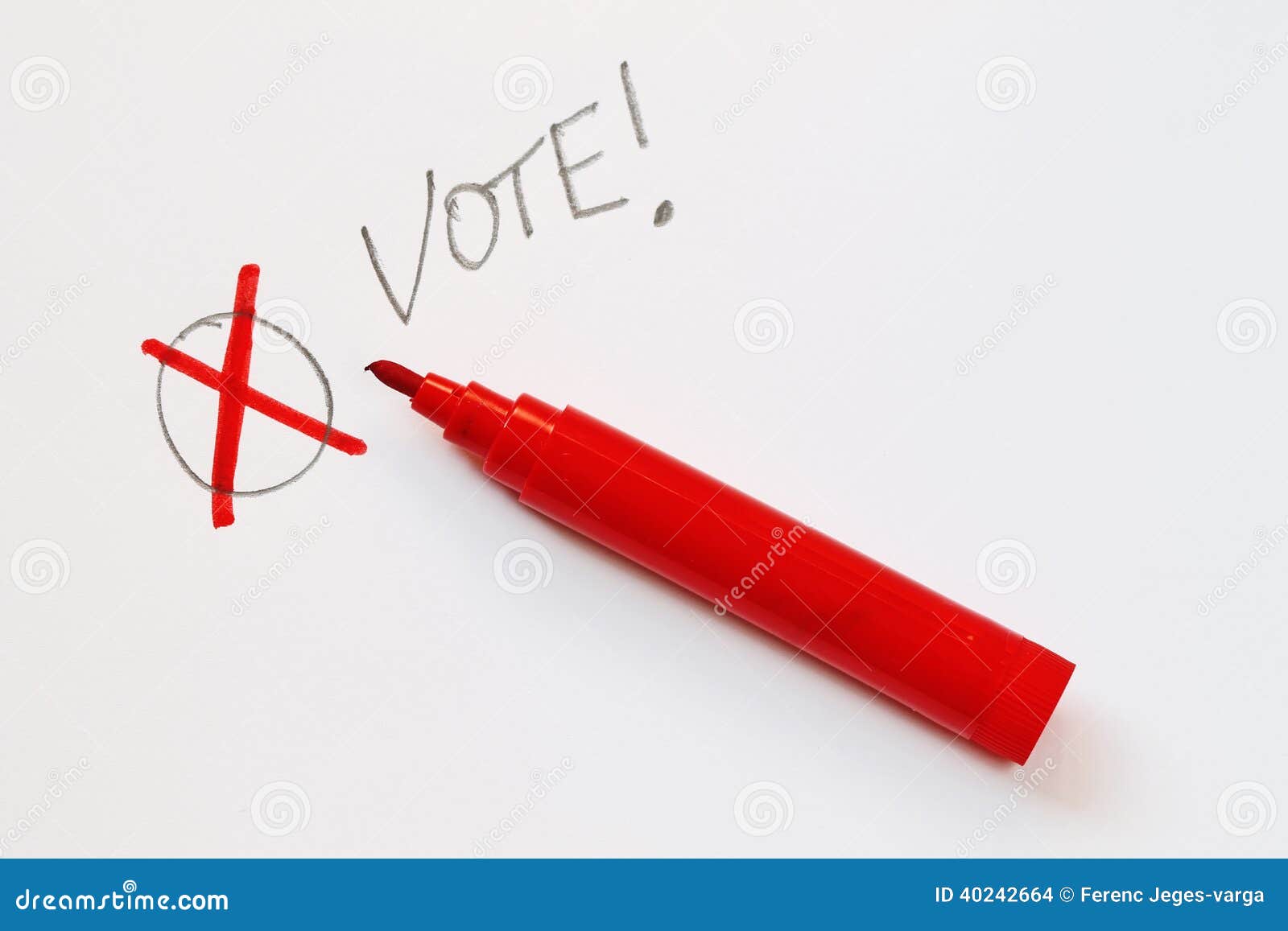 Vote stock photo. Image of reflections, render, confirmation - 40242664