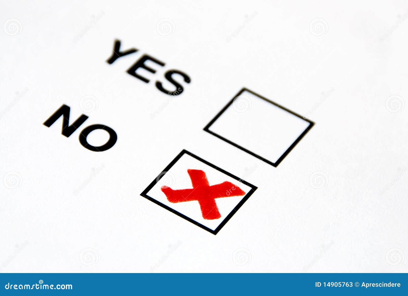 Vote no stock image. Image of accomplished, concept, customer - 14905763