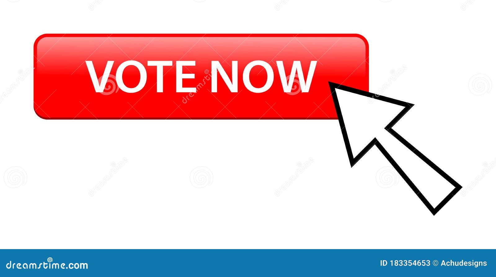 Vote now button stock vector. Illustration of company - 183354653