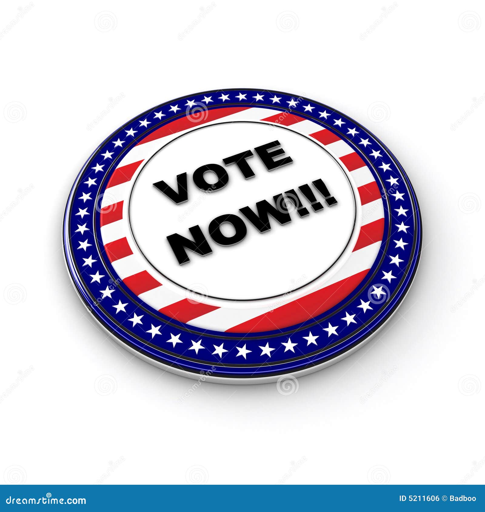 Vote Now! stock illustration. Illustration of republican - 5211606