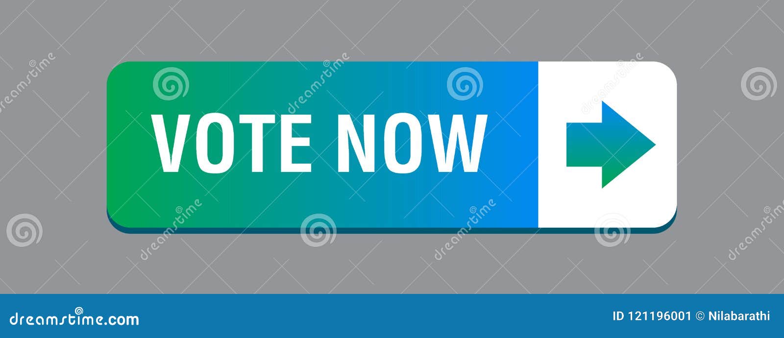 Vote Now Button Green Mixed Stock Illustration - Illustration of ...