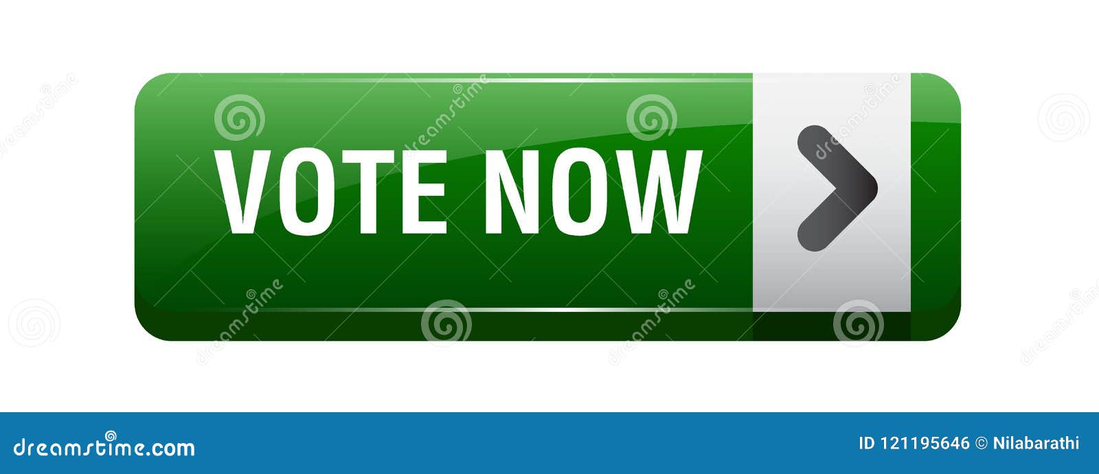 Vote now button green stock illustration. Illustration of feedback ...