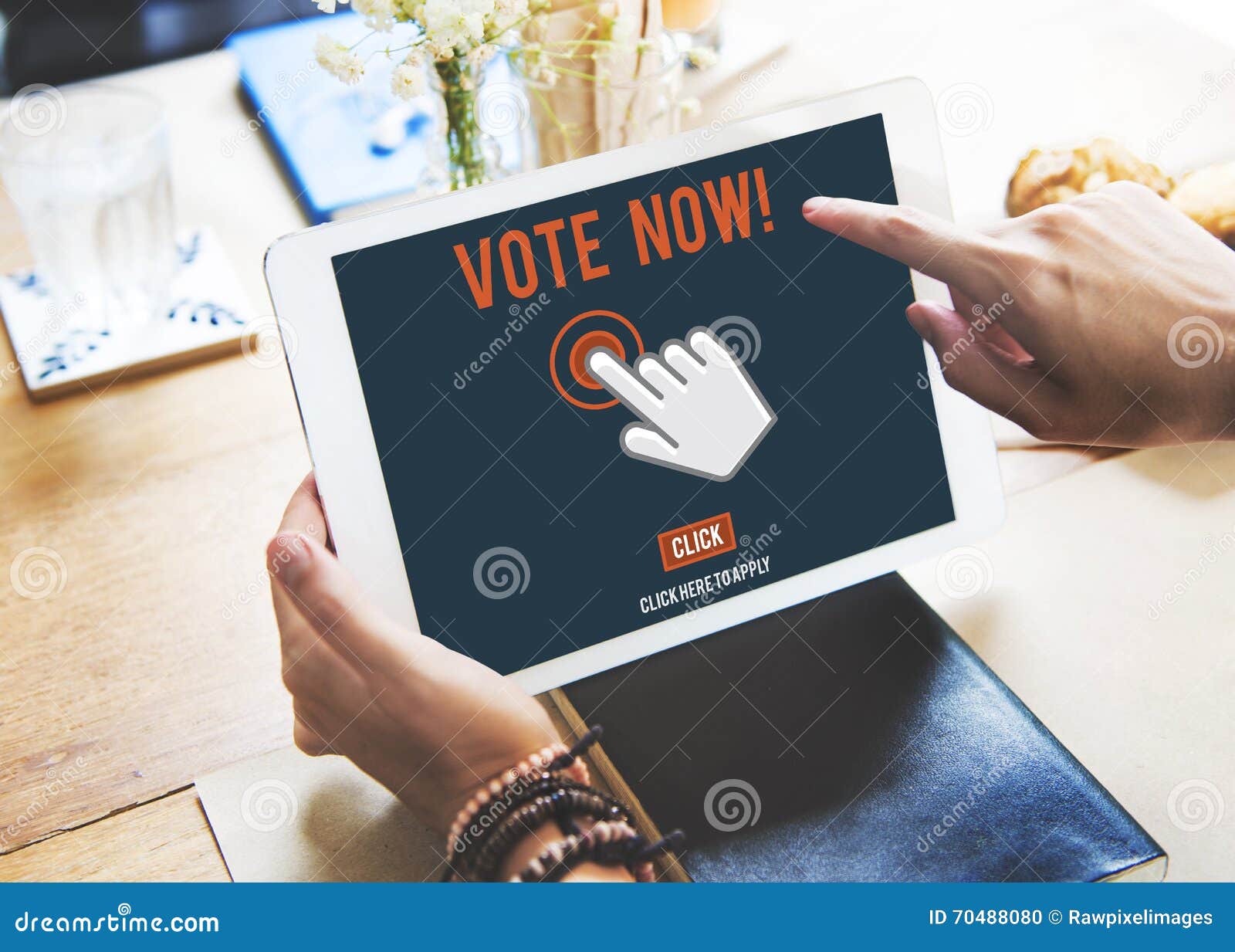 Vote Now Election Polling Political Concept Stock Photo - Image of ...