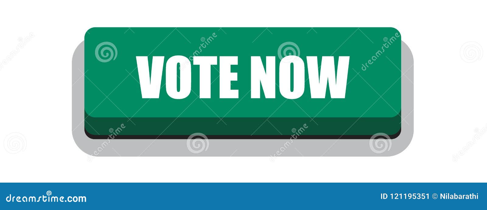 Vote now button green stock illustration. Illustration of choose ...