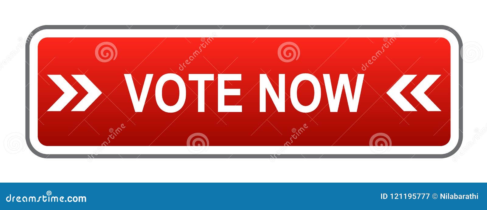 Vote now button red stock illustration. Illustration of background ...