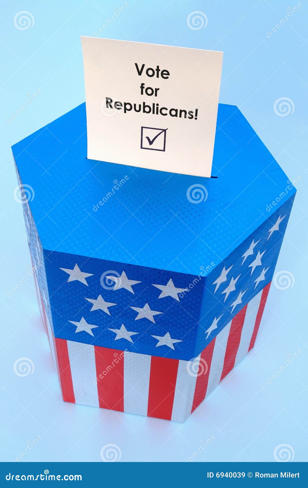 Vote for Republicans stock image. Image of elections, political - 6940039