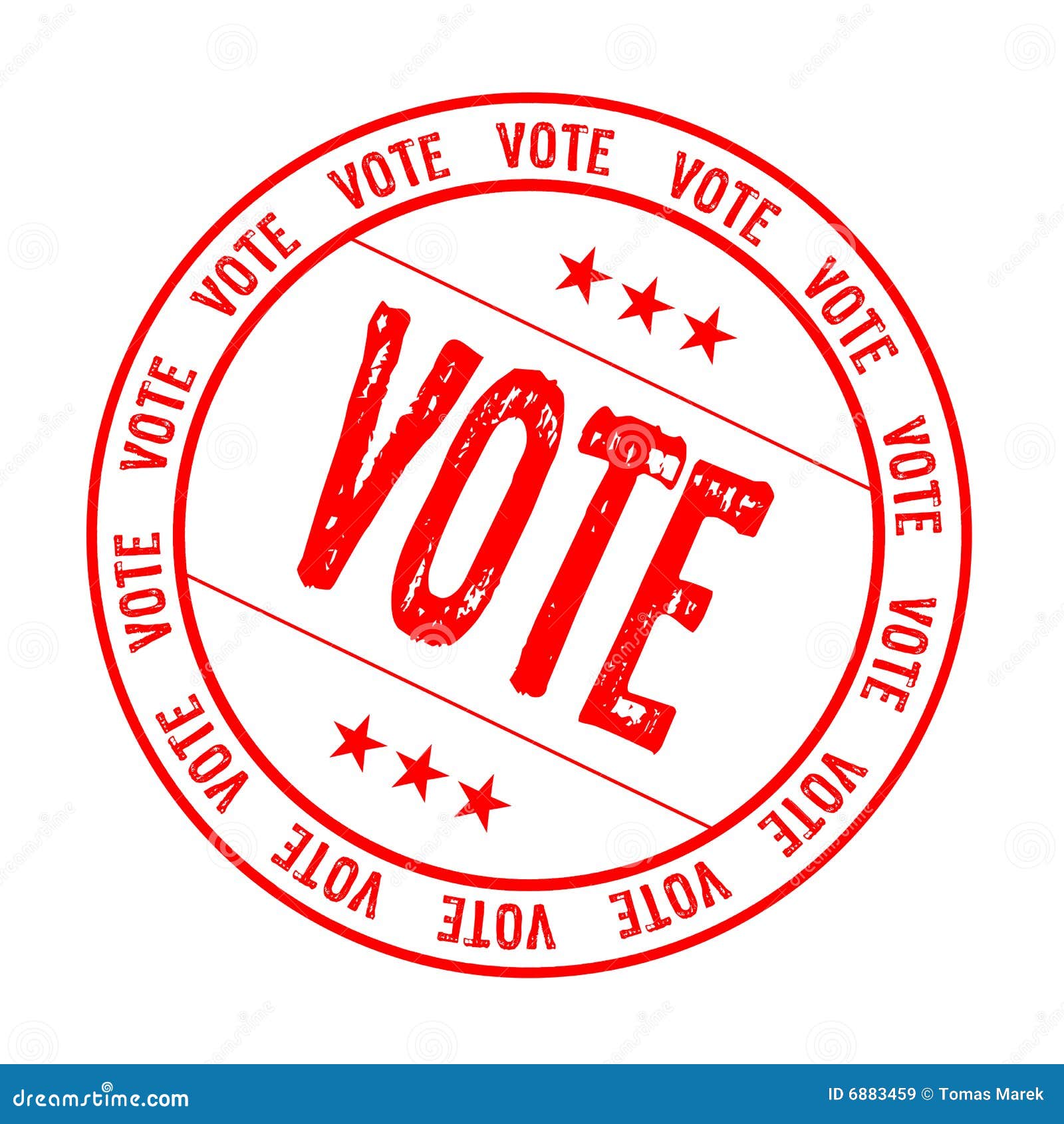 Vote - rubber stamp stock illustration. Illustration of america - 6883459