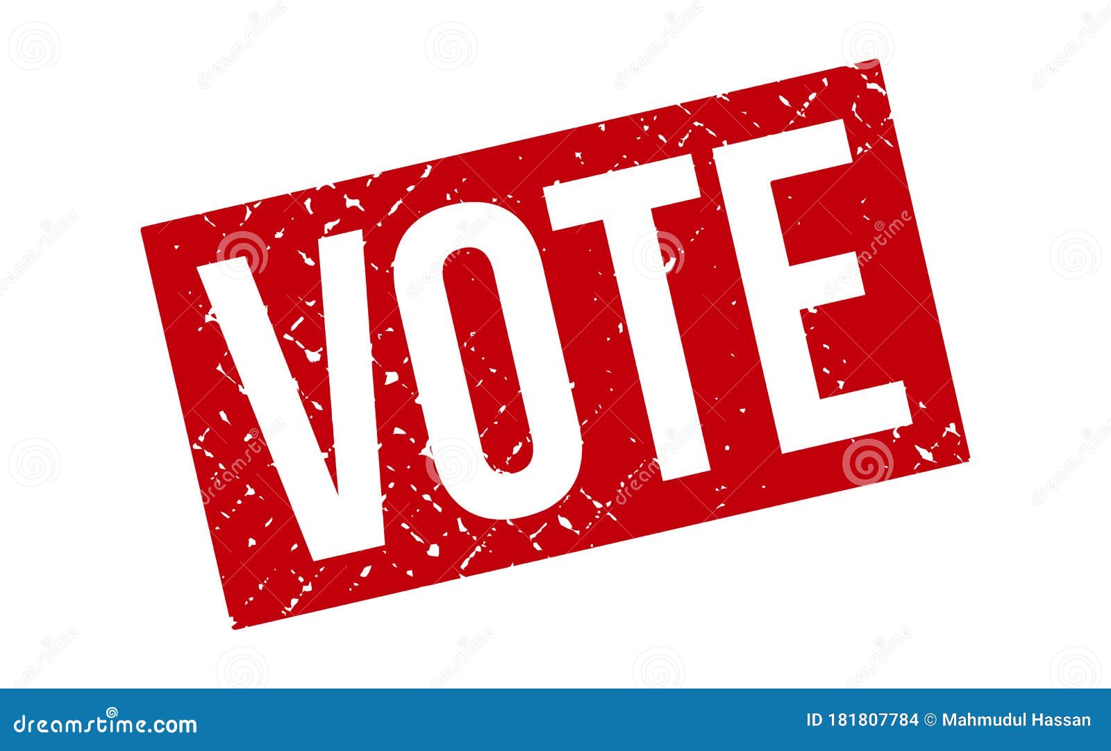 Vote Rubber Stamp. Red Vote Rubber Grunge Stamp Seal Vector ...