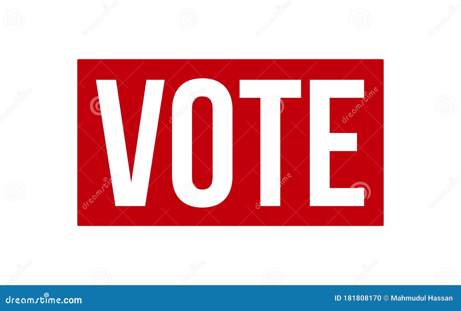Vote Rubber Stamp. Red Vote Rubber Grunge Stamp Seal Vector ...
