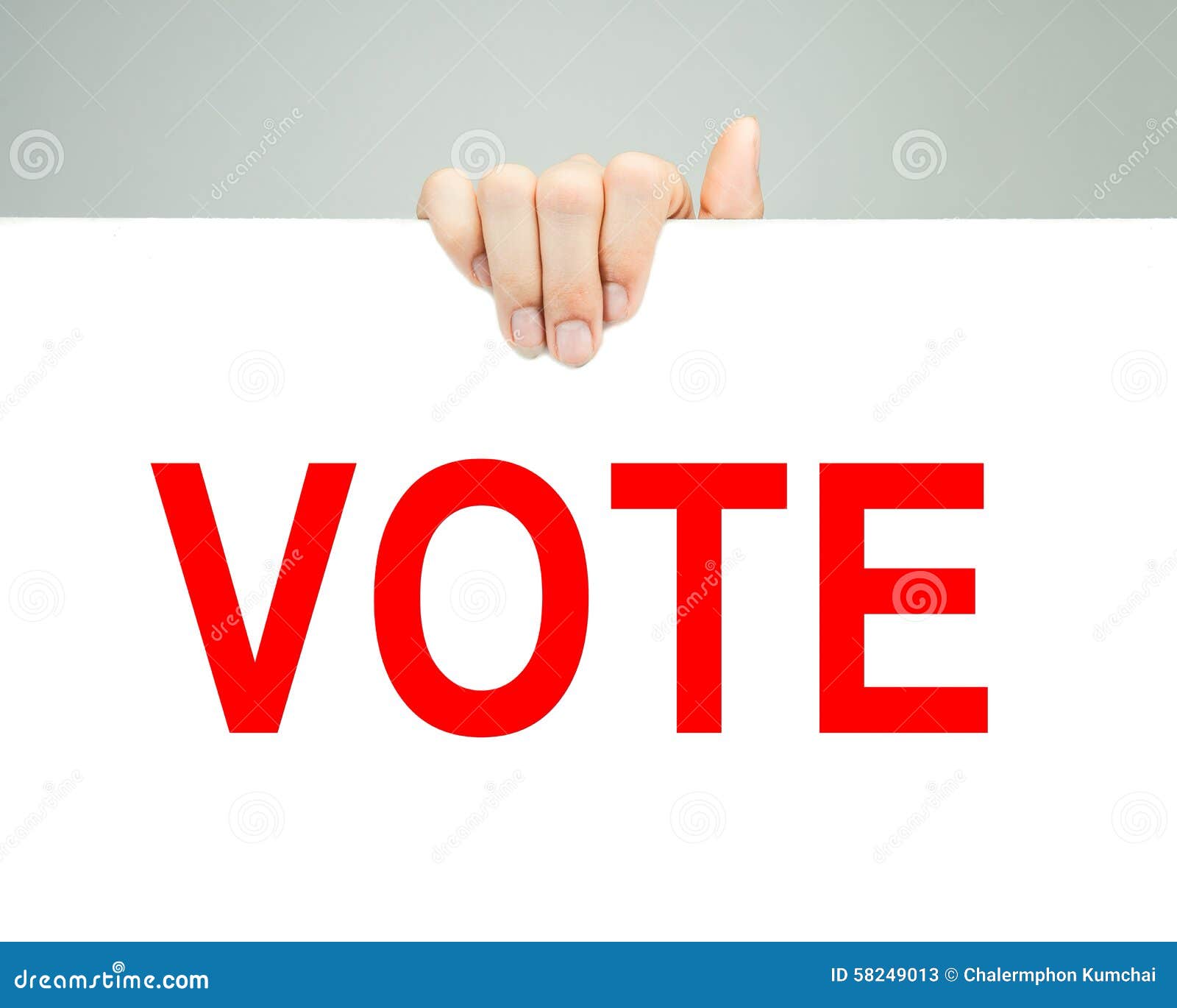 Vote Sign for Campaign stock image. Image of elect, democrat - 58249013
