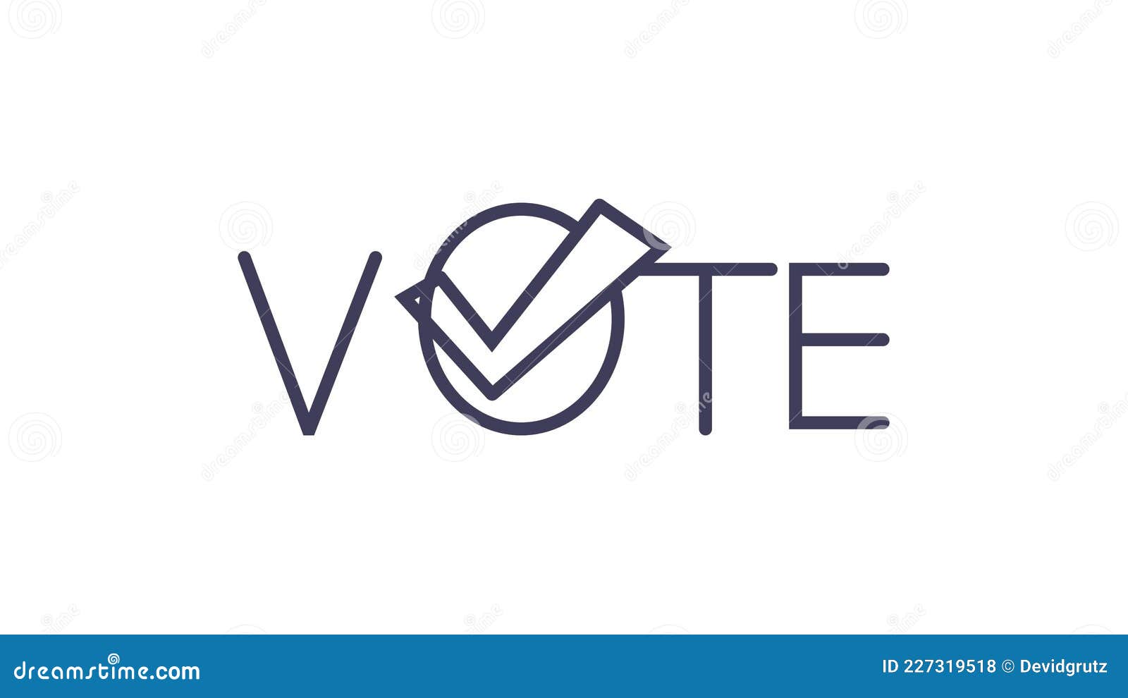 Vote Symbols. Check Mark Icon. Vote Label. Motion Graphics. Stock ...