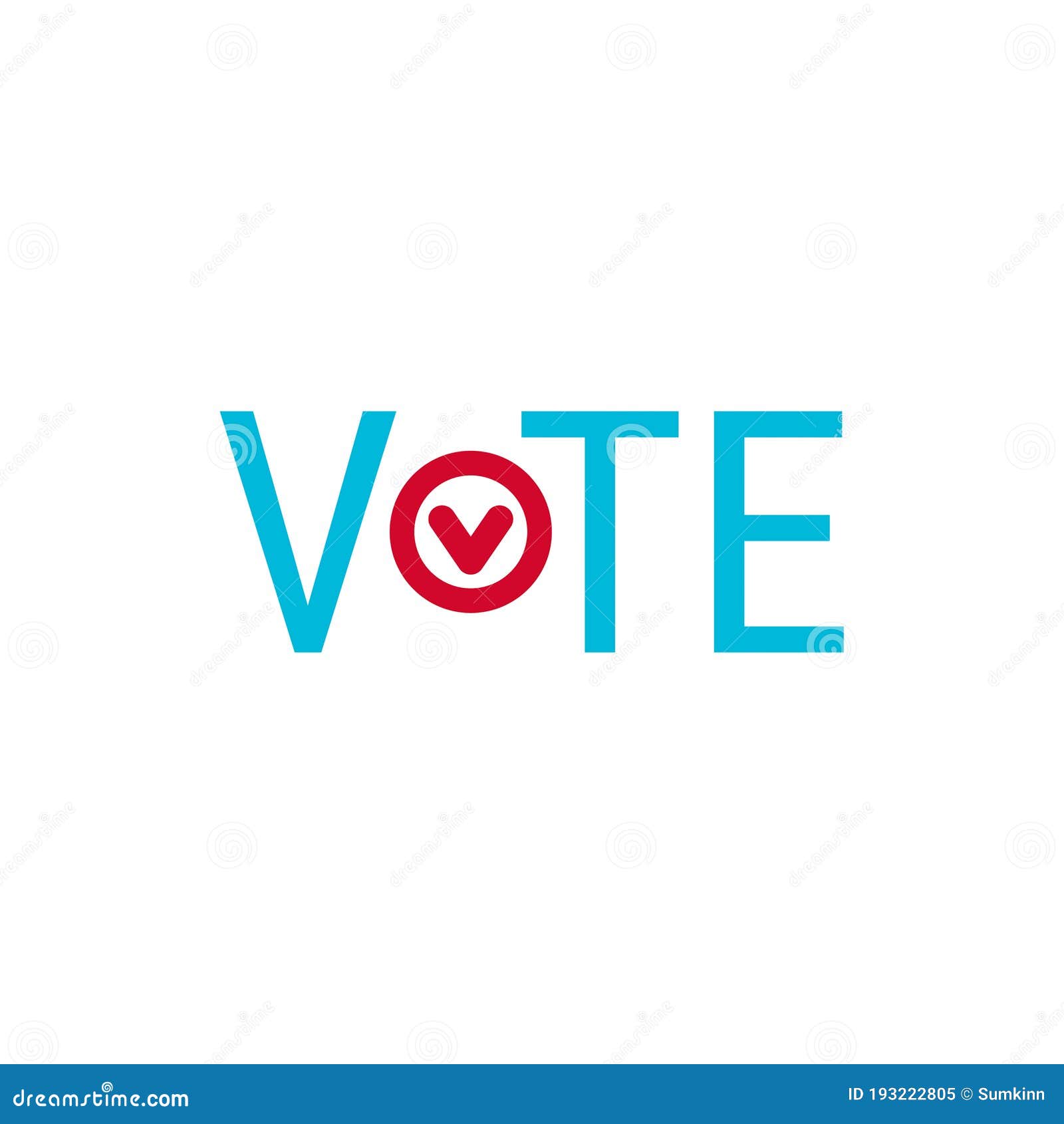 Vote vector icon. stock vector. Illustration of national - 193222805