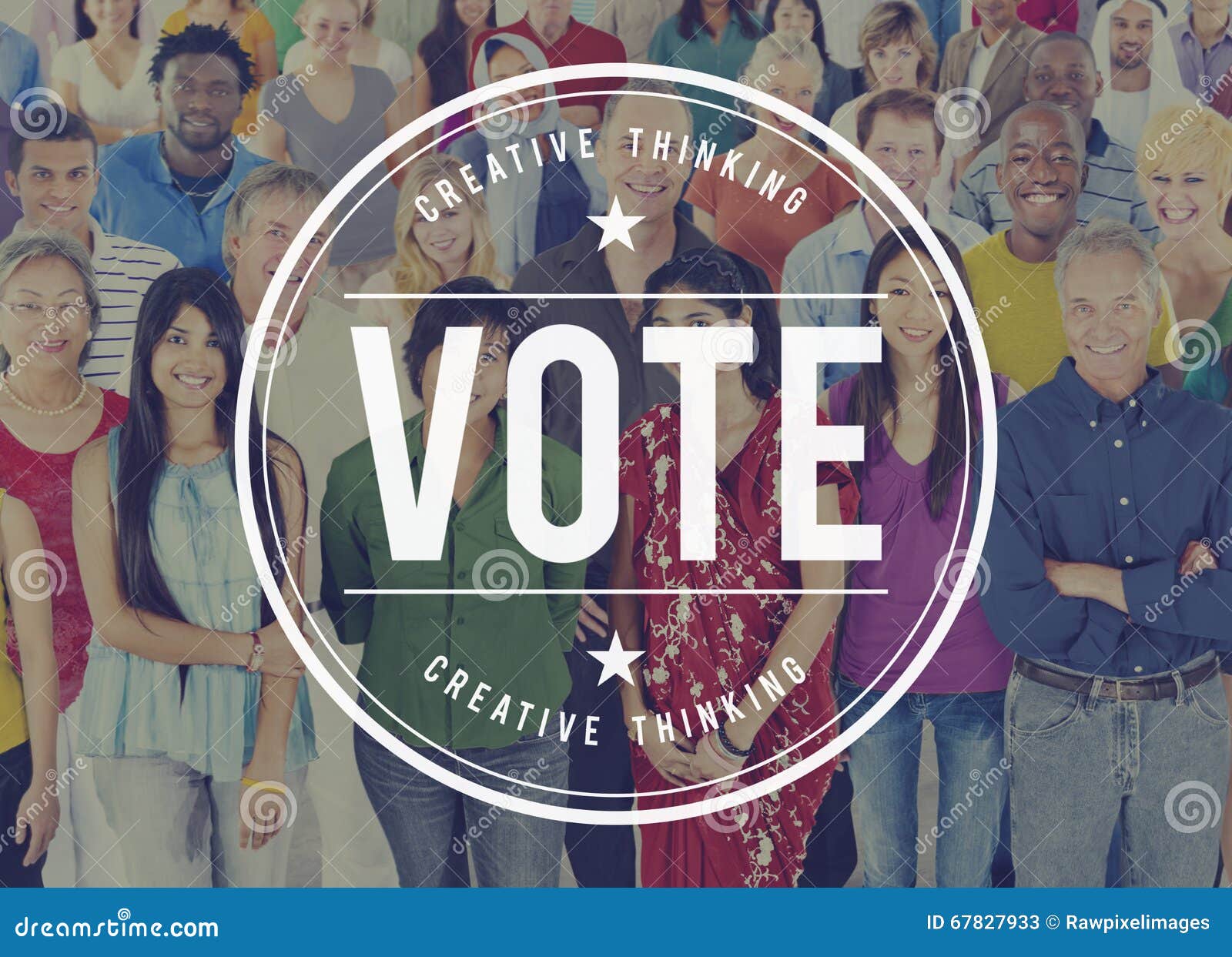 Vote Voter Choice Decision Election Balloting Poll Concept Stock Image ...