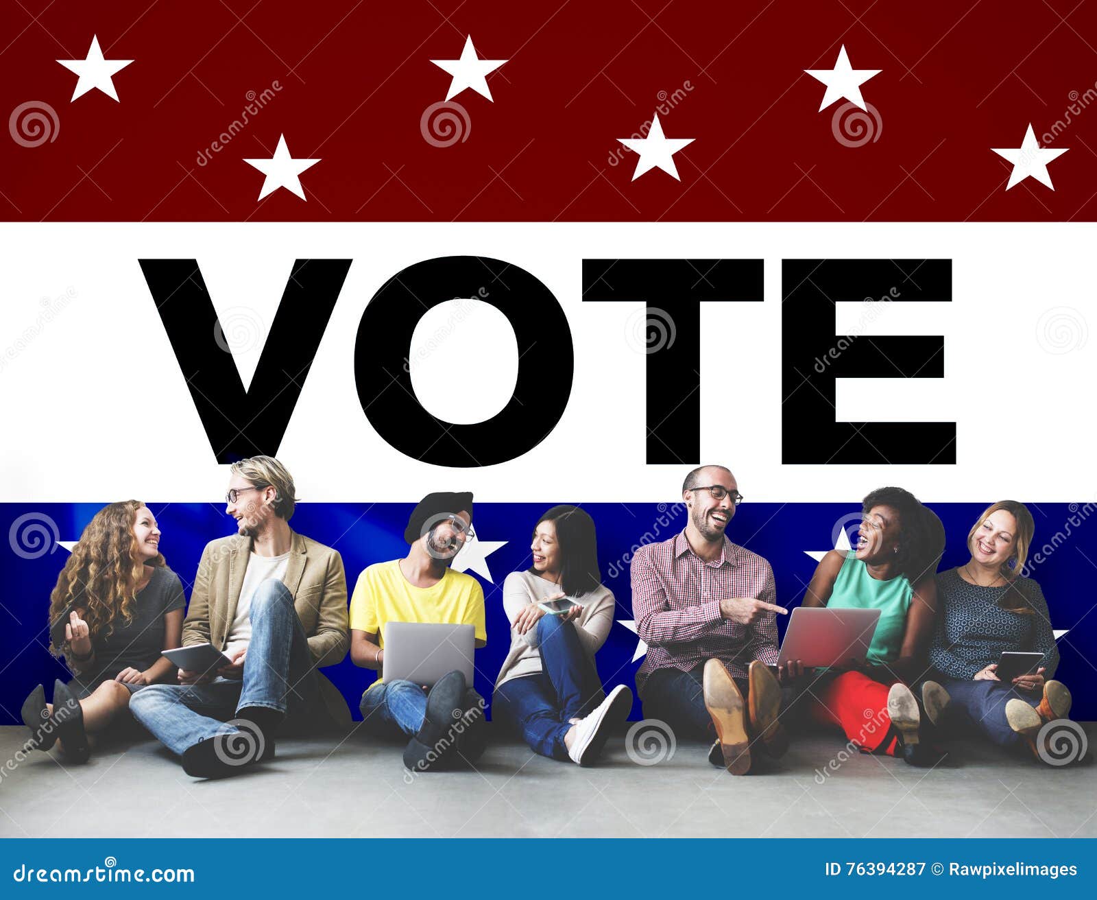 Vote Voting Election Politic Decision Democracy Concept Stock Image ...