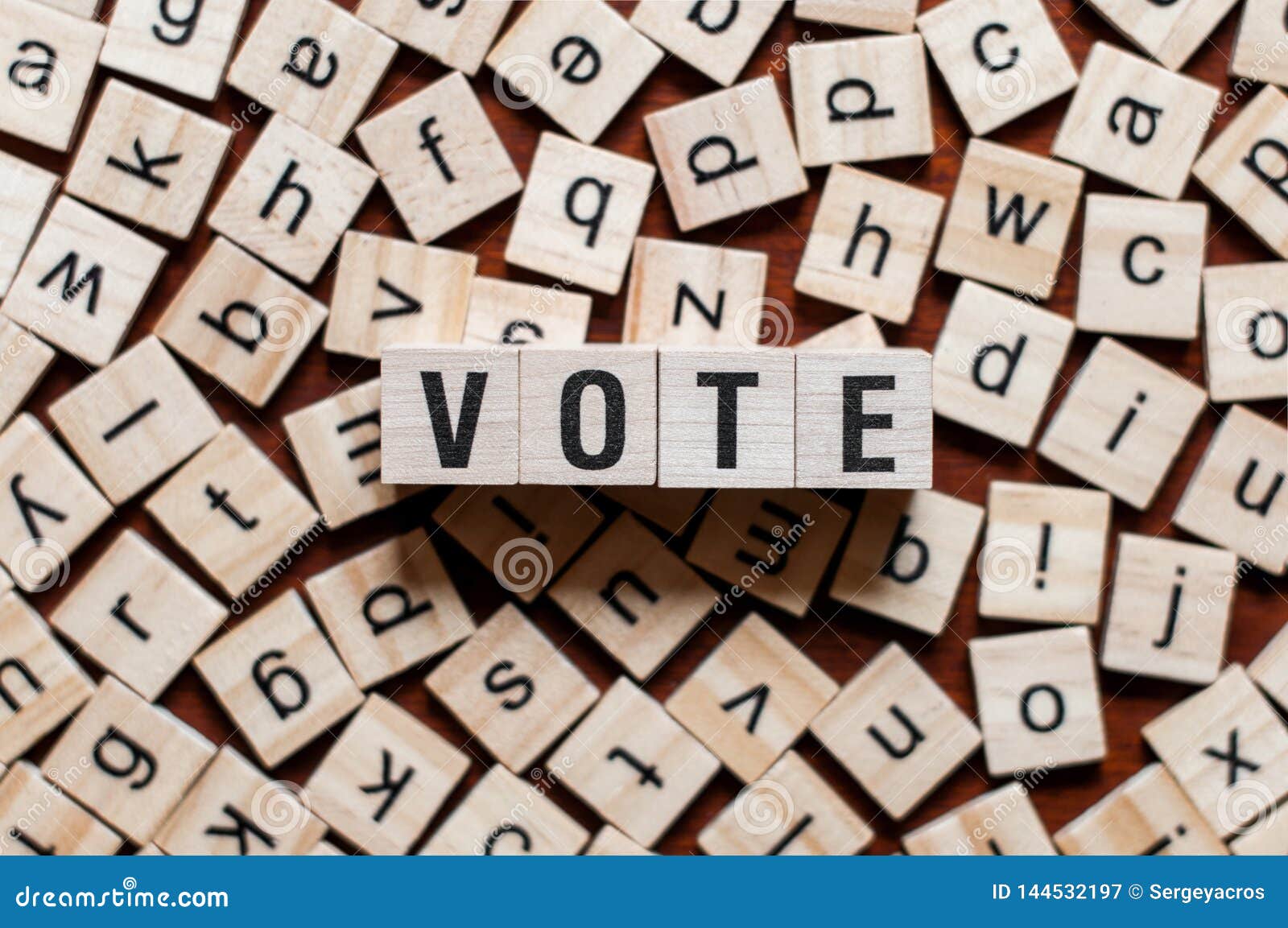 Vote word concept stock image. Image of government, candidate - 144532197
