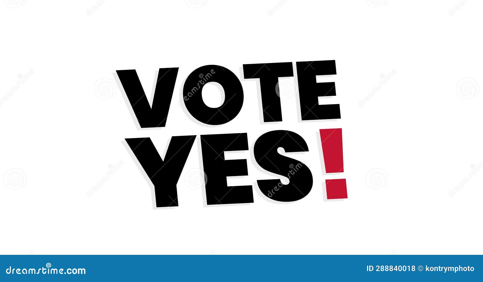 Vote Yes Text with Glitch Effect Stock Footage - Video of text, black ...