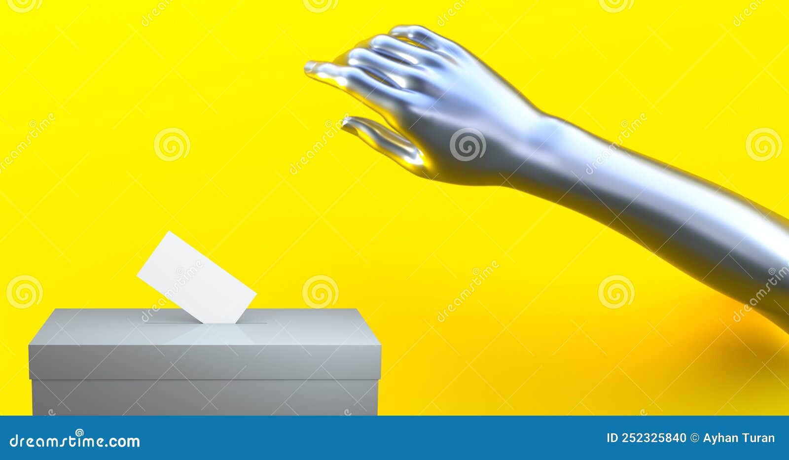 Vote your future concept . stock illustration. Illustration of party ...