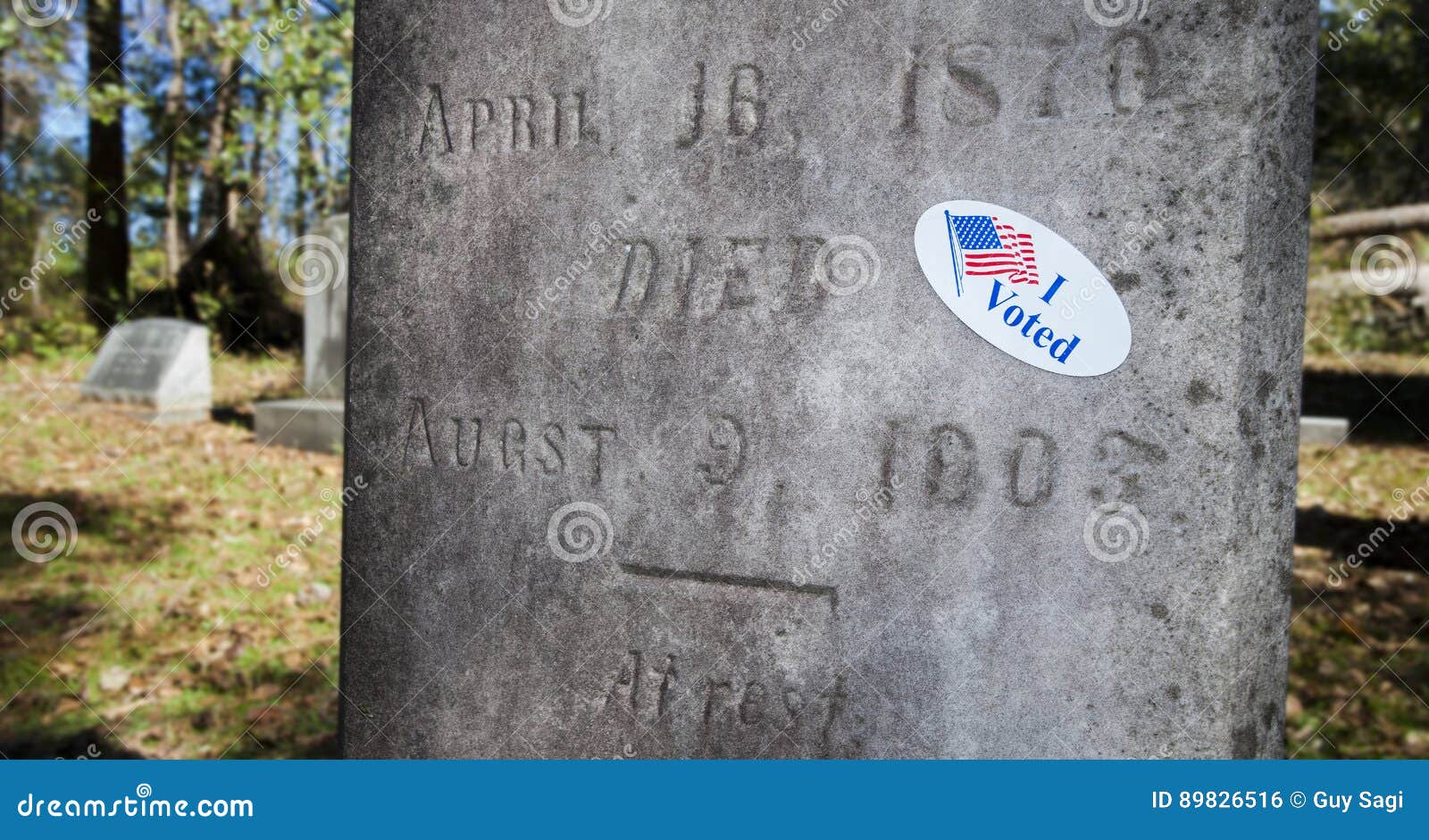 Voter in the grave stock photo. Image of grave, granite - 89826516