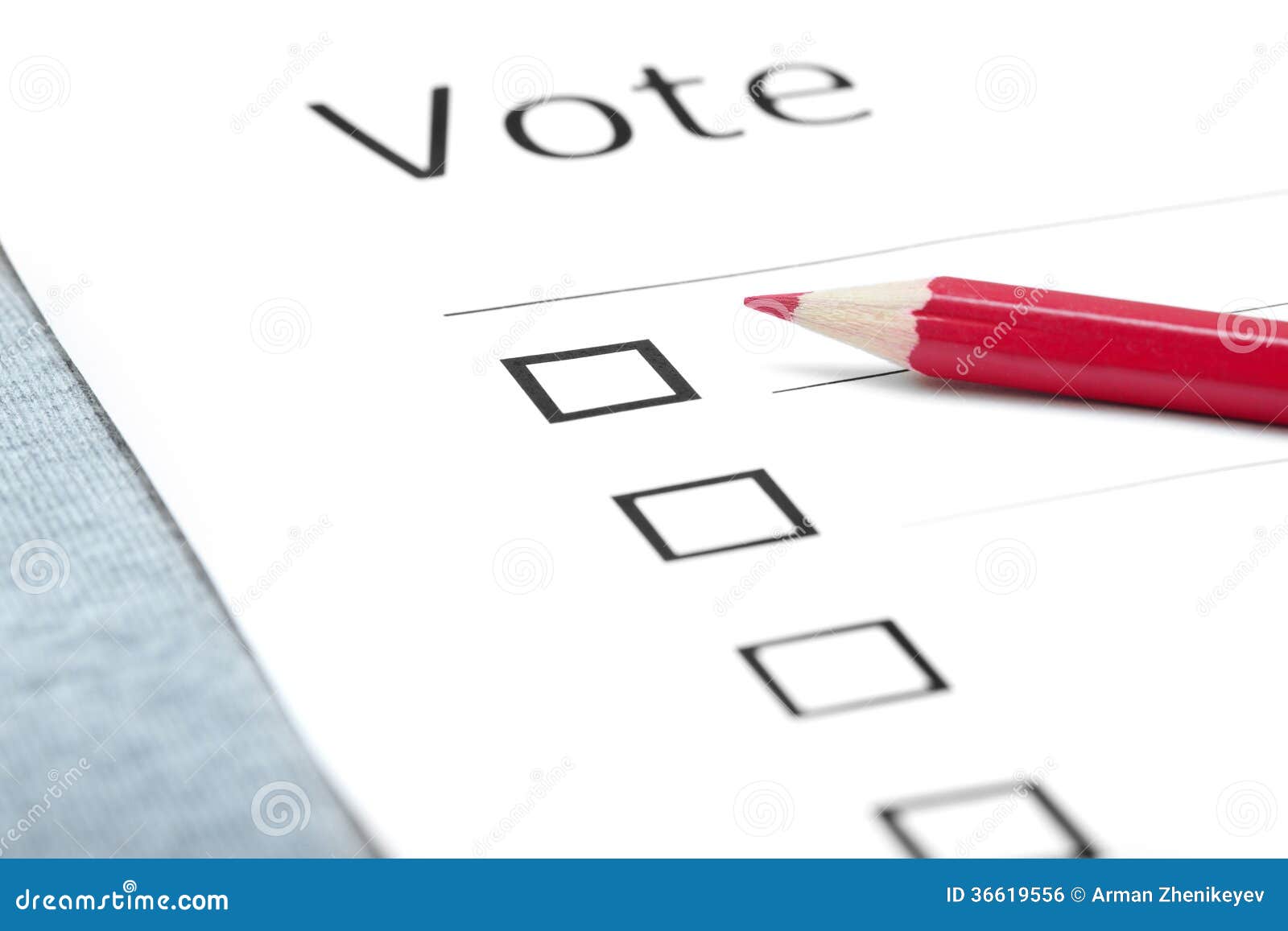 Voting bulletin stock photo. Image of inventory, democracy - 36619556