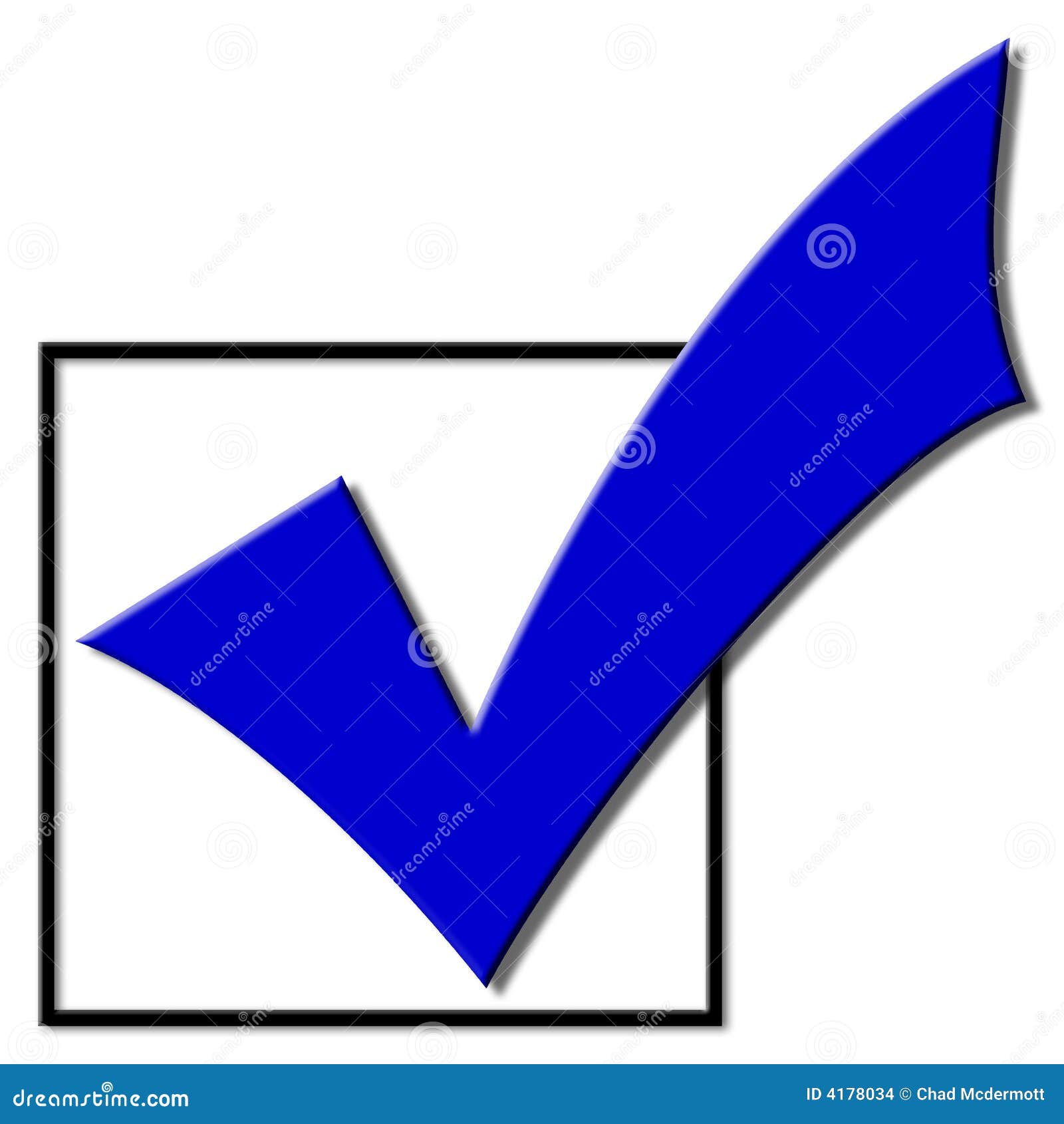 Voting Checkmark stock illustration. Illustration of decision - 4178034