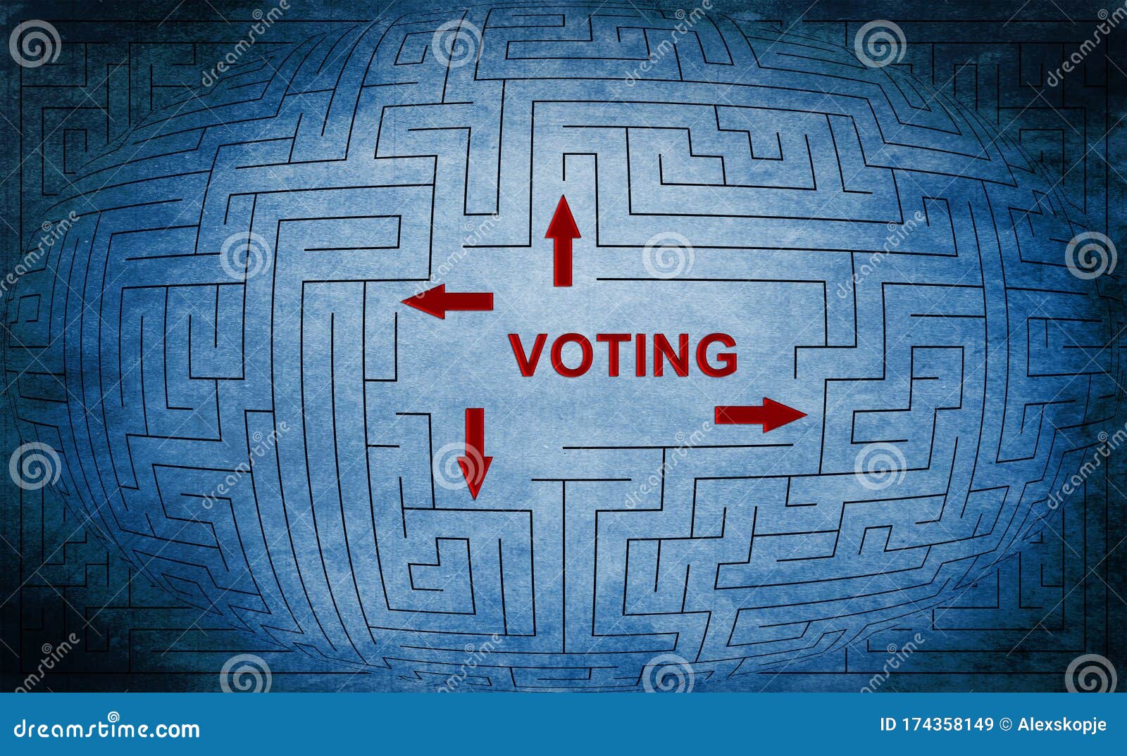 Voting stock image. Image of vote, campaign, letterpress - 174358149