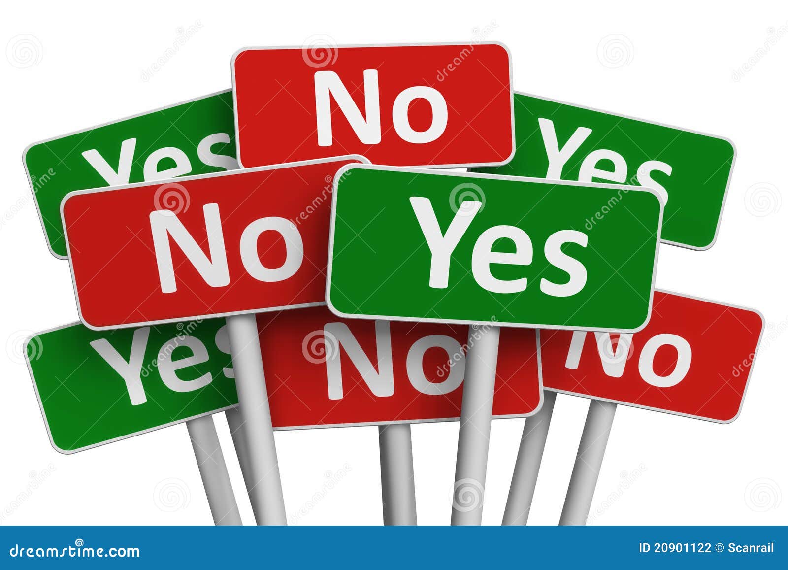 Yes No Voting Poll Survey Concept Stock Illustrations – 377 Yes No ...