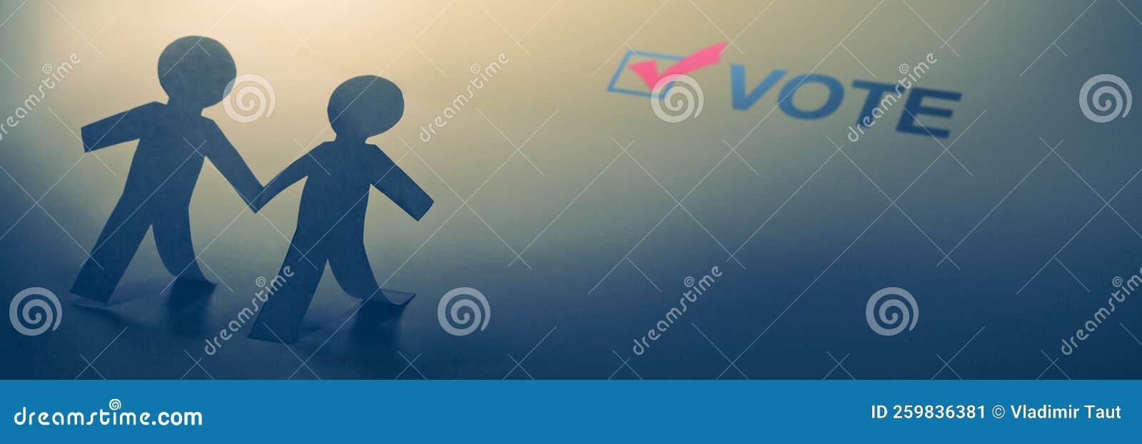 Voting and Election Concept. Making the Right Decision Stock Image ...