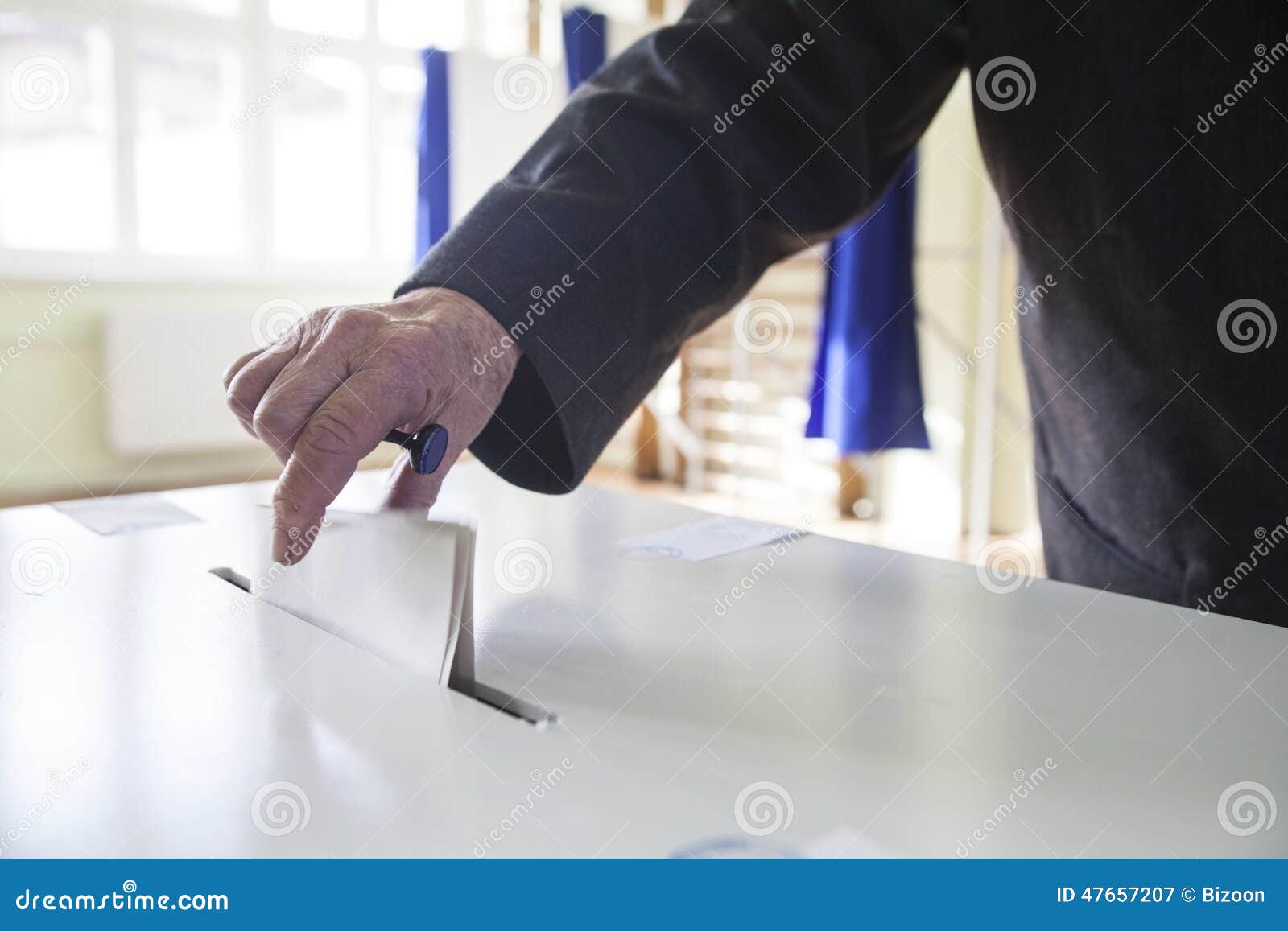 Voting hand stock image. Image of person, option, hand - 47657207
