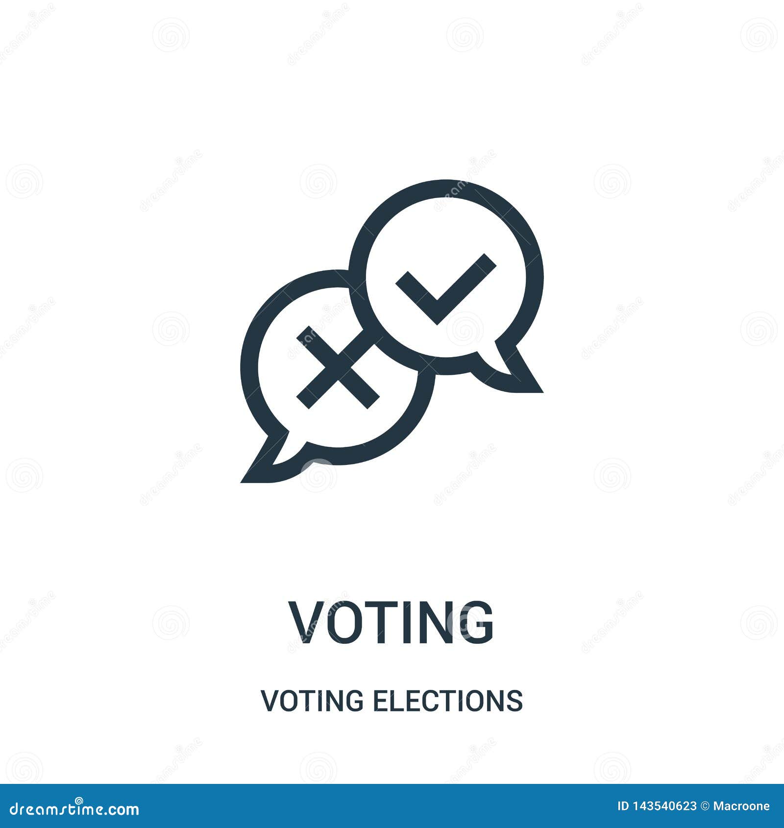 Vector Set Of Elections Icons. Politics Vote Pictograms | CartoonDealer ...