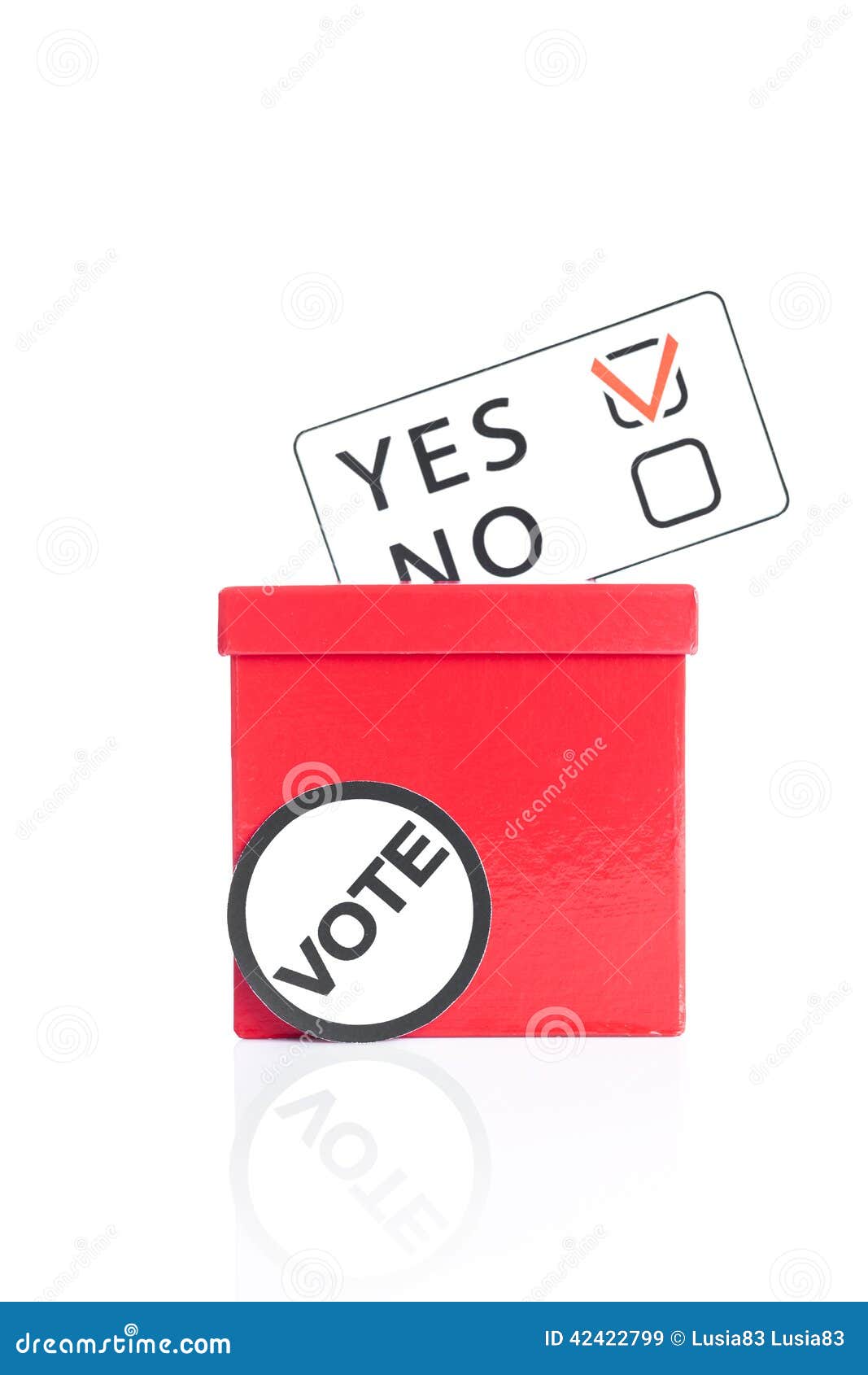 Voting stock image. Image of inserting, doubt, business - 42422799