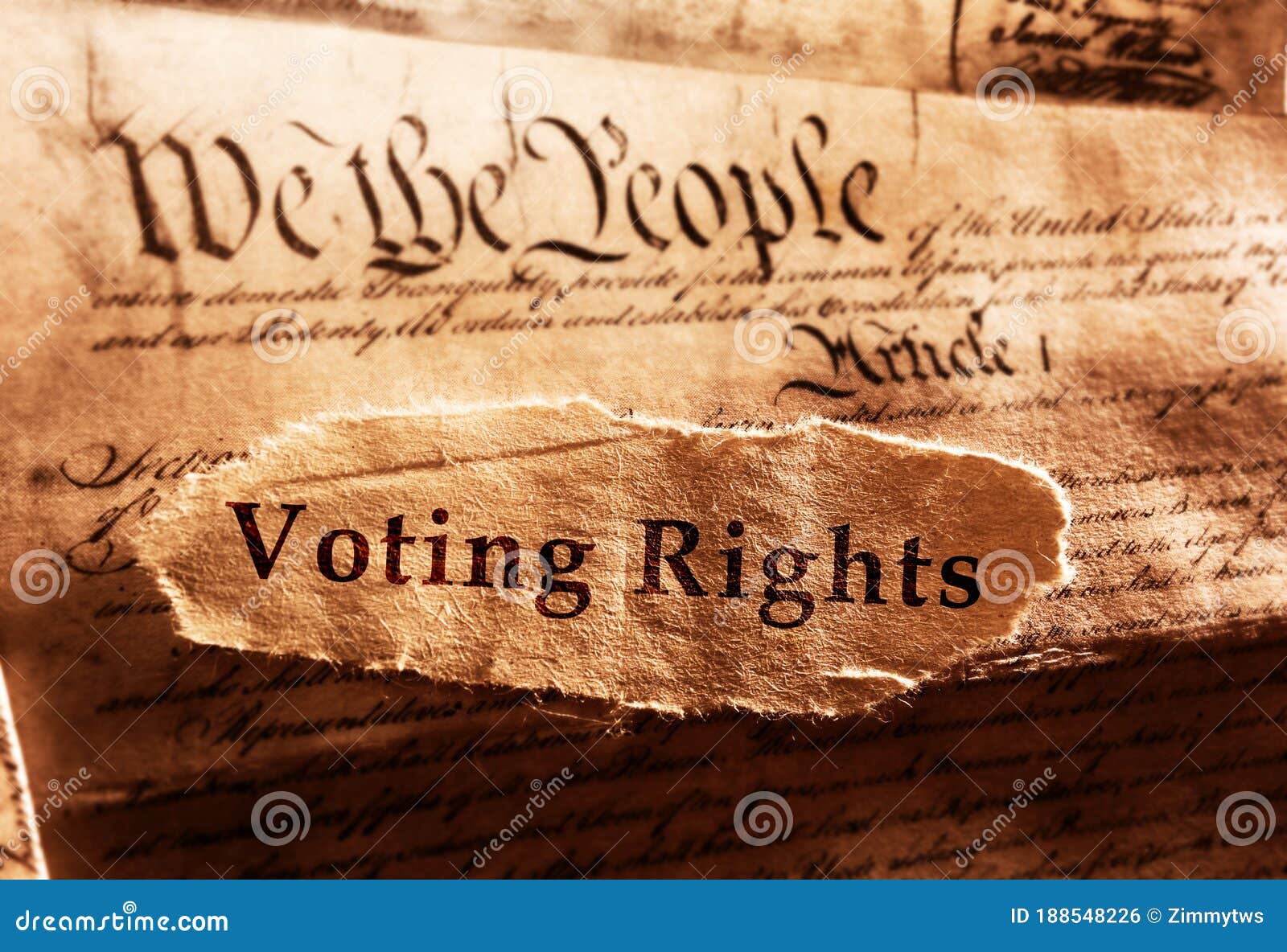 Voting Rights and Constitution Stock Photo - Image of democracy ...