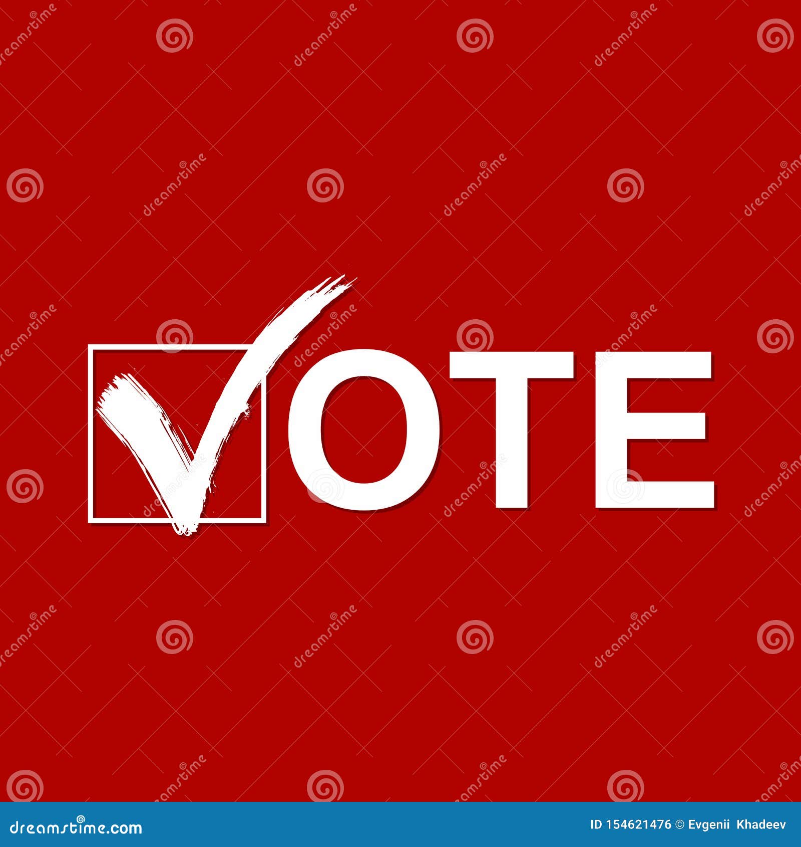 Voting Symbols Vector Design. 2019 Election Check Marks | CartoonDealer ...
