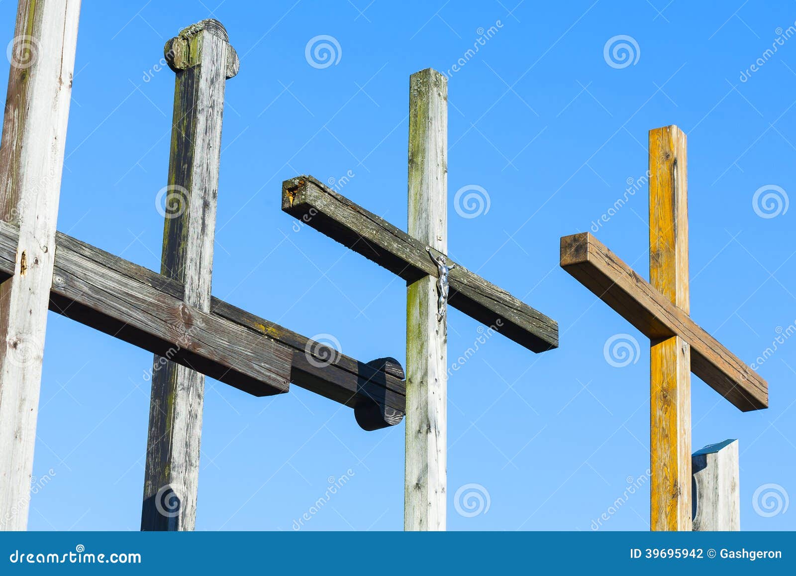 Votive Kruisen Het Symbool Van Christendom. Stock Foto - Image of ...