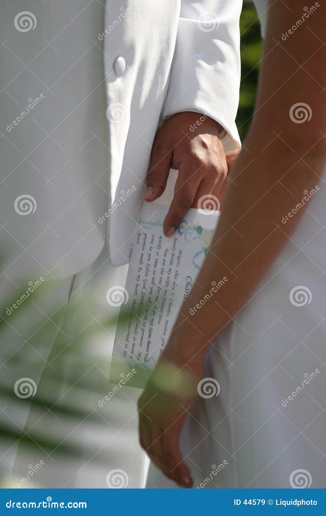 Votos de boda imagen de archivo. Imagen de fondo, creativo - 44579