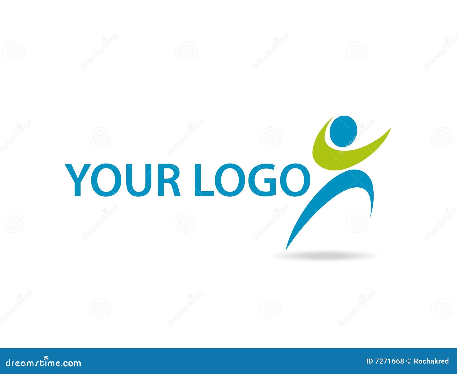 Votre logo illustration de vecteur. Illustration du internet - 7271668