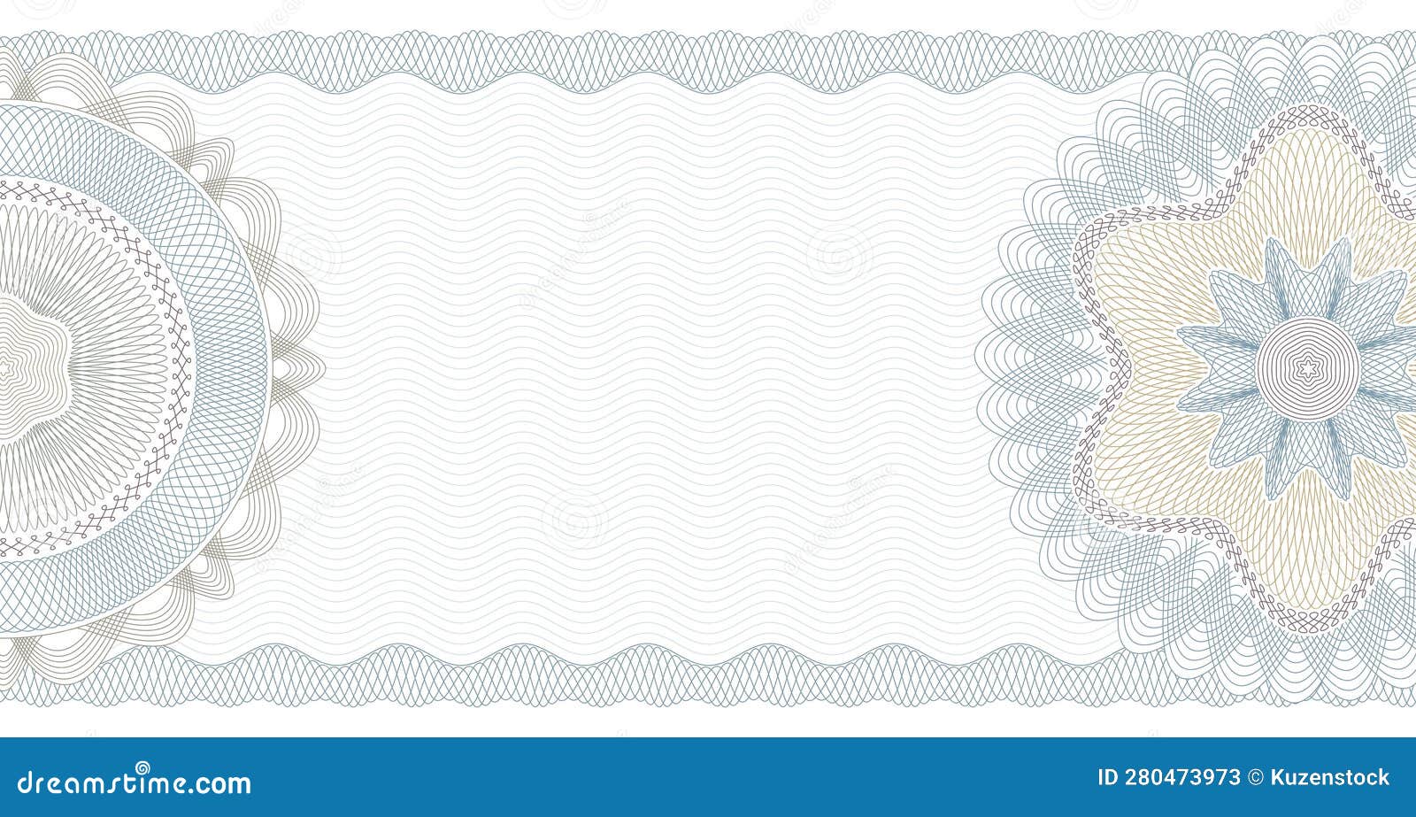 Cheque Template. Blank Checkbook Pages Mockups With Empty Fields. Bank ...