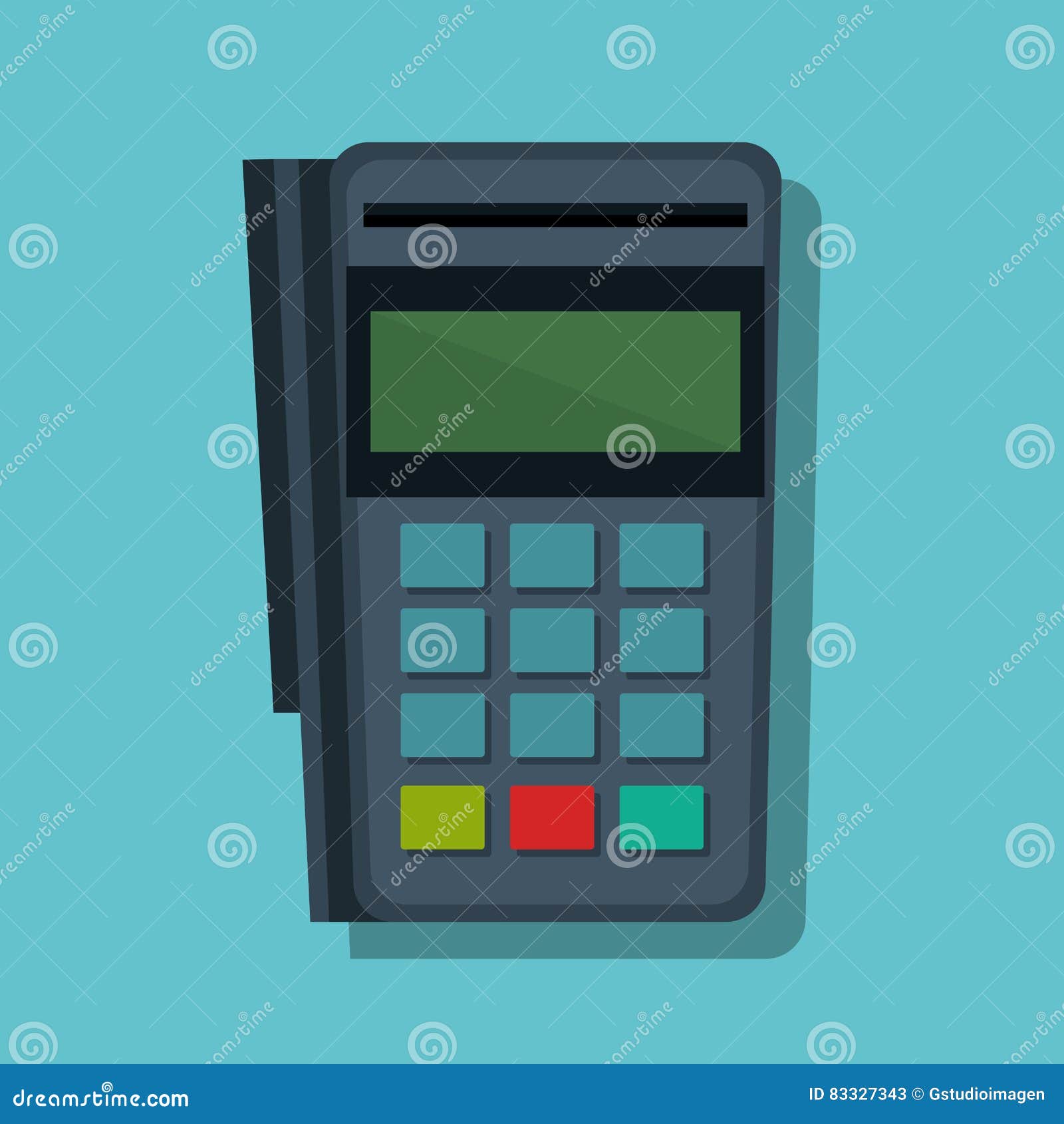 Voucher Machine Isolated Icon Stock Illustration - Illustration of icon ...