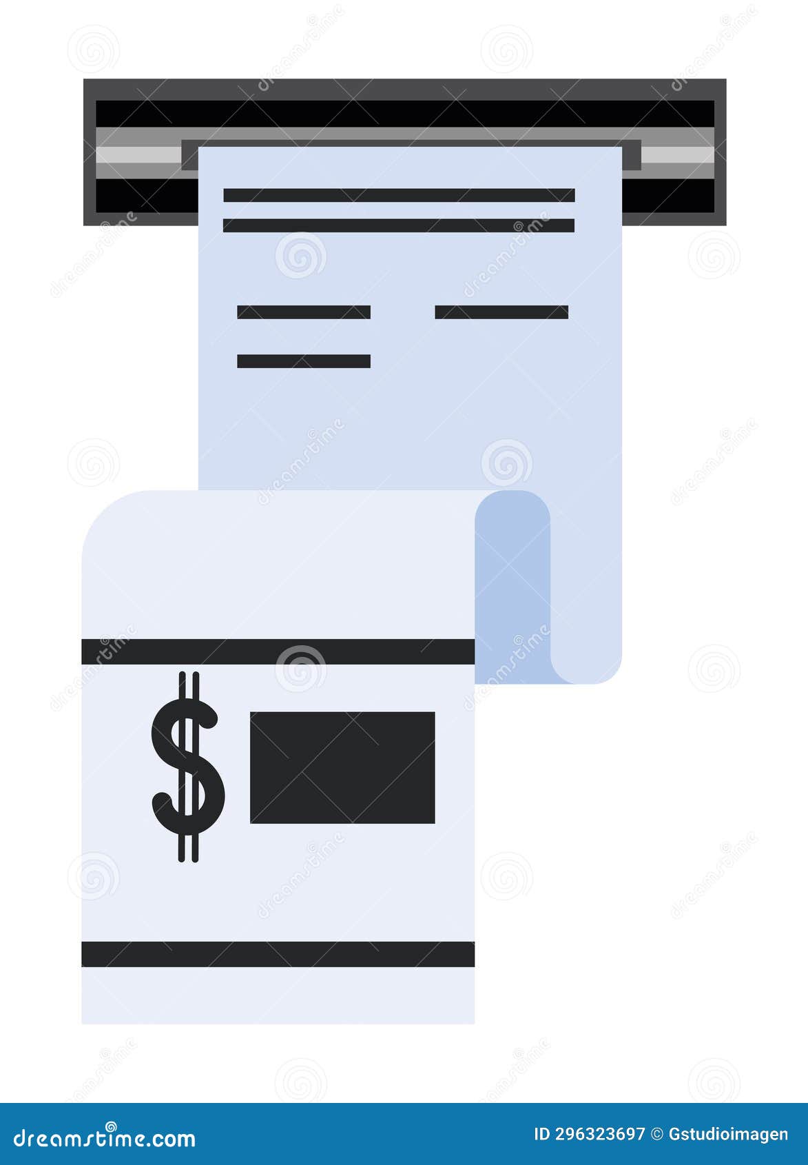 Voucher payment design stock illustration. Illustration of payment ...