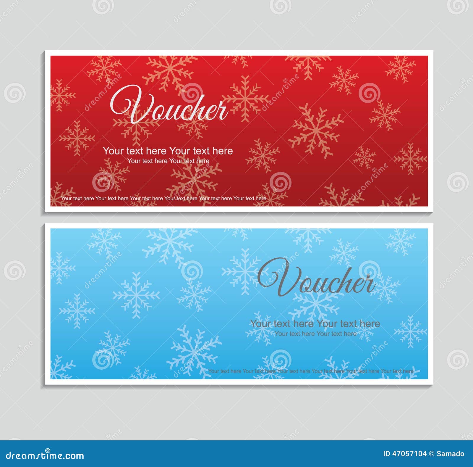 Vouchers stock photo. Image of template, gift, label - 47057104
