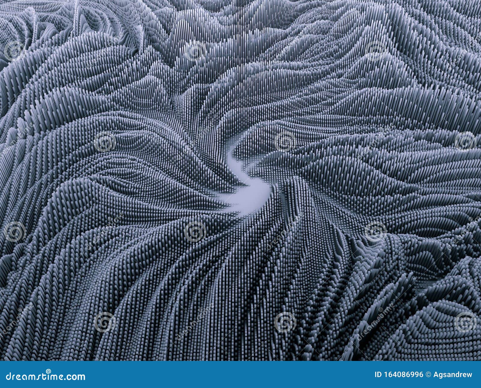 Voxel Geometry stock illustration. Illustration of abstract - 164086996