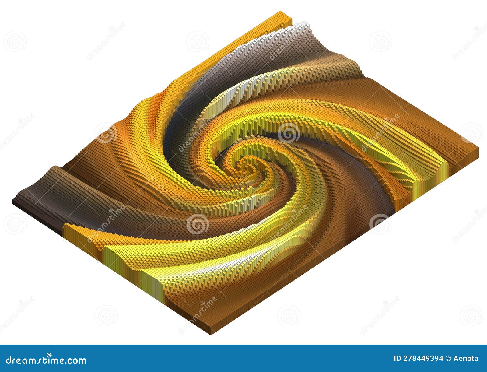 Pixel Art DNA Helix Stock Illustration | CartoonDealer.com #159841864